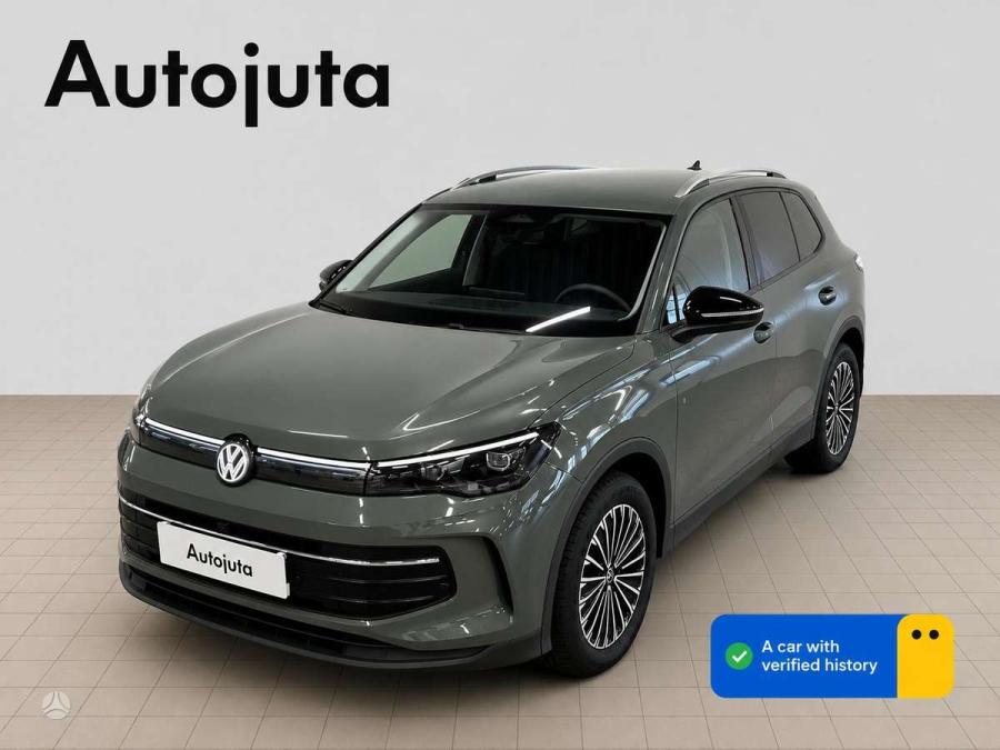 Zaļš Volkswagen Tiguan 2025 Kauņa, ar dzinēja tilpumu 1.50 L un nobraukumu 26 tūkst. km par 28800 €, foto 1 vietnē AUTOMOTO.COM.LV