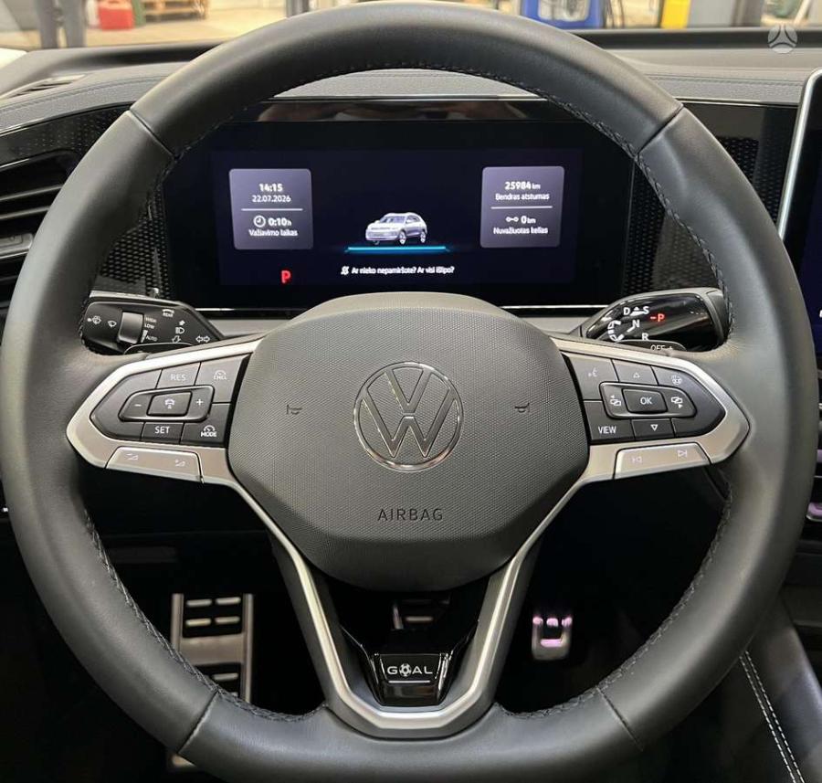 Zaļš Volkswagen Tiguan 2025 Kauņa, ar dzinēja tilpumu 1.50 L un nobraukumu 26 tūkst. km par 28800 €, foto 6 vietnē AUTOMOTO.COM.LV
