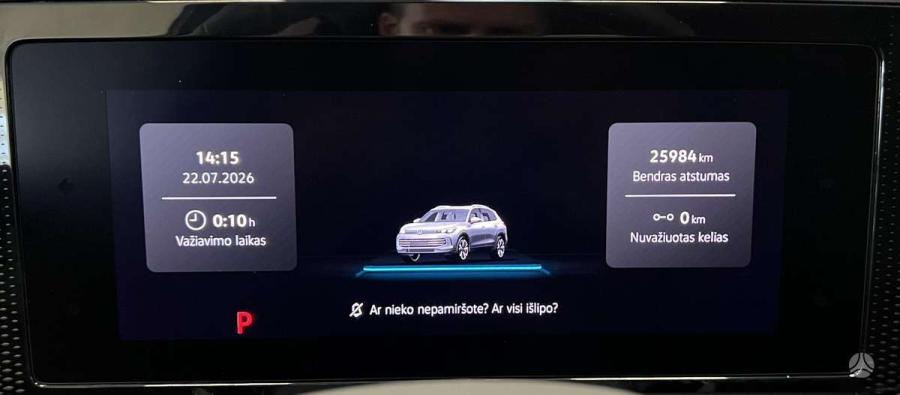 Zaļš Volkswagen Tiguan 2025 Kauņa, ar dzinēja tilpumu 1.50 L un nobraukumu 26 tūkst. km par 28800 €, foto 7 vietnē AUTOMOTO.COM.LV