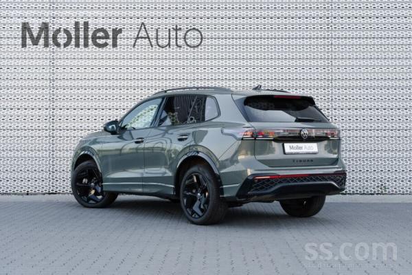 Green Volkswagen Tiguan 2025 in Riga, with an engine capacity of 1.40 L and mileage of 15 thousand km for 45900 €, photo 3 on AUTOMOTO.COM.LV