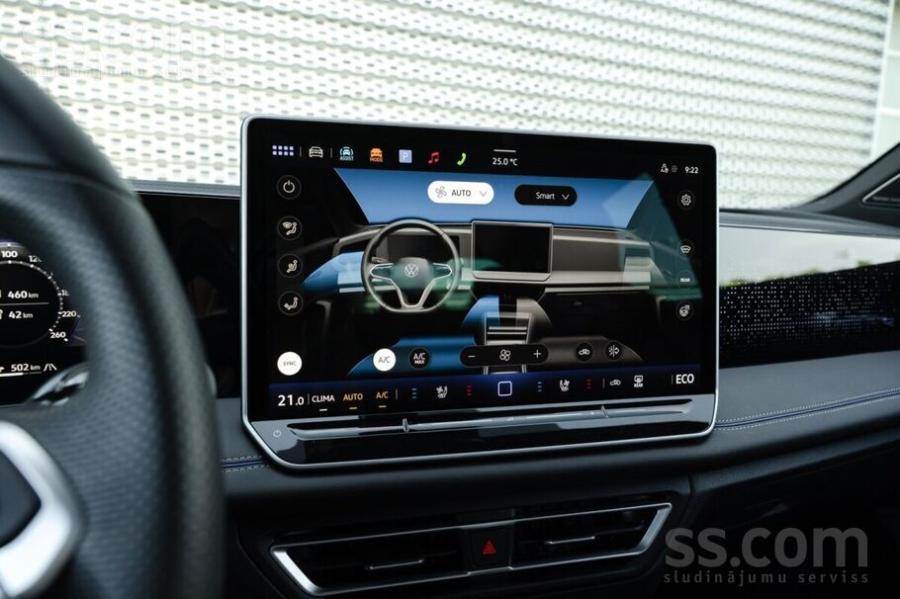 Zaļš Volkswagen Tiguan 2025 Rīga, ar dzinēja tilpumu 1.40 L un nobraukumu 15 tūkst. km par 45900 €, foto 29 vietnē AUTOMOTO.COM.LV