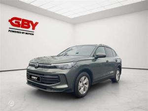 Zaļš Volkswagen Tiguan 2025 Viļņa, ar dzinēja tilpumu 1.50 L un nobraukumu 36 tūkst. km par 31500 €, foto  vietnē AUTOMOTO.COM.LV