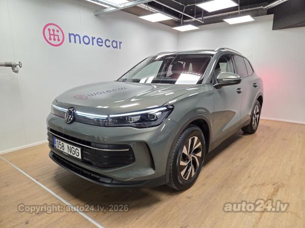 Green Volkswagen Tiguan 2024 in Tallinn, with an engine capacity of 1.50 L and mileage of 40 thousand km for 31700 €, photo 3 on AUTOMOTO.COM.LV