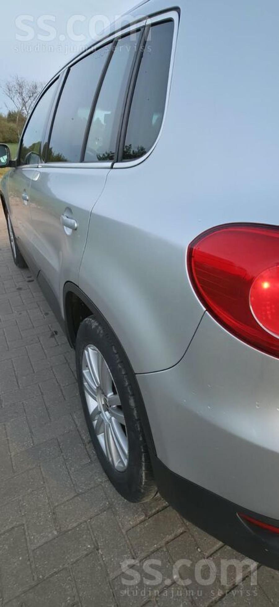Pelēks Volkswagen Tiguan 2007 Kuldīga, ar dzinēja tilpumu 2.00 L un nobraukumu 349 tūkst. km par 4399 €, foto 15 vietnē AUTOMOTO.COM.LV
