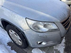 Pelēks Volkswagen Tiguan 2008 Kelmė, ar dzinēja tilpumu 2.00 L un nobraukumu 262 tūkst. km par 4100 €, foto 2 vietnē AUTOMOTO.COM.LV