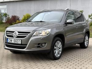 Grey Volkswagen Tiguan 2008 in Riga, with an engine capacity of 2.00 L and mileage of 267 thousand km for 5400 €, photo  on AUTOMOTO.COM.LV