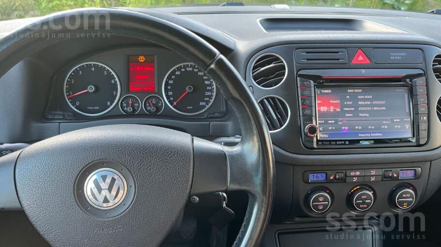 Pelēks Volkswagen Tiguan 2008 Rīga, ar dzinēja tilpumu 1.40 L un nobraukumu 154 tūkst. km par 6400 €, foto 16 vietnē AUTOMOTO.COM.LV