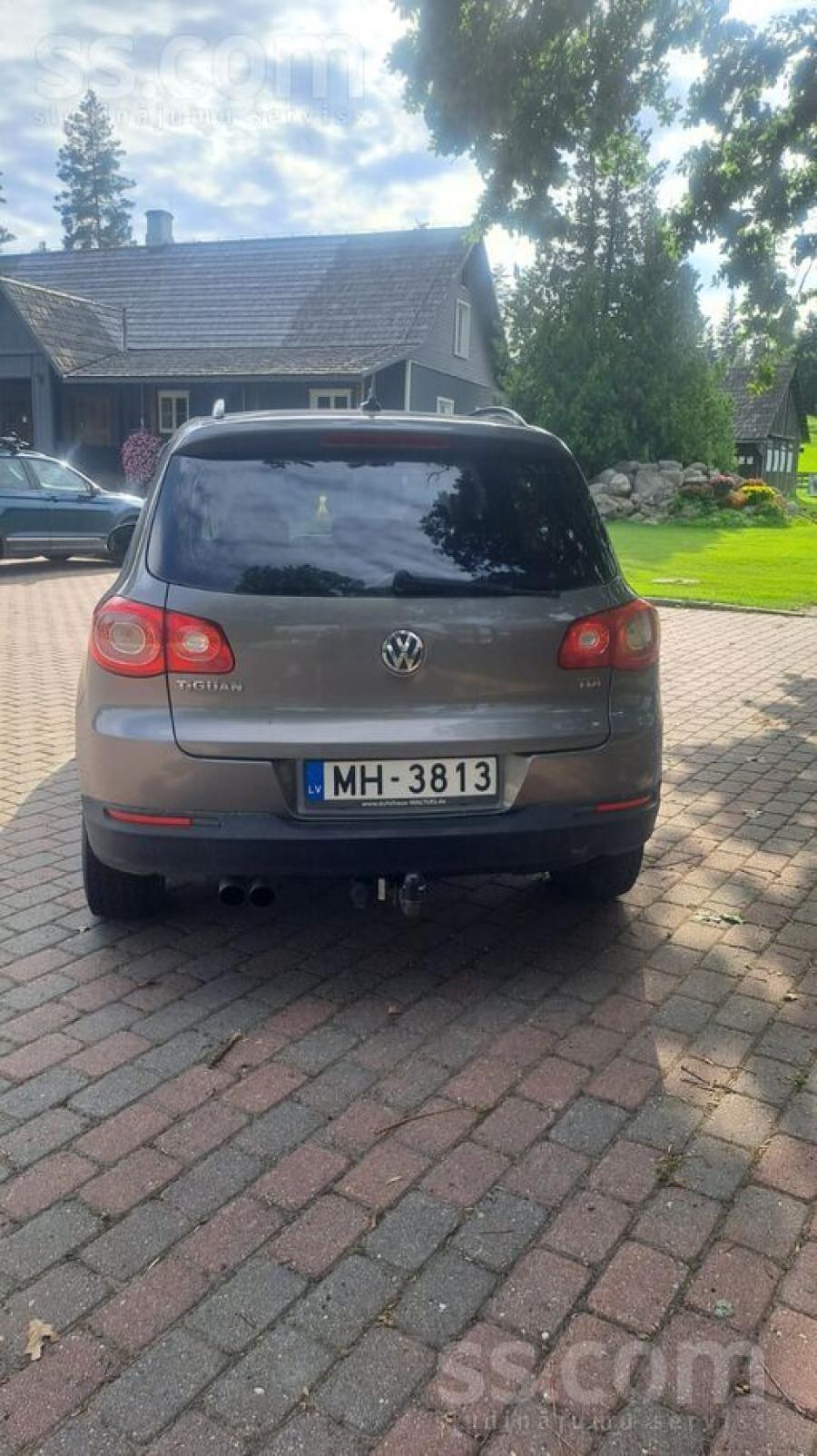 Pelēks Volkswagen Tiguan 2008 Alūksne, ar dzinēja tilpumu 2.00 L un nobraukumu 306 tūkst. km par 3400 €, foto 7 vietnē AUTOMOTO.COM.LV