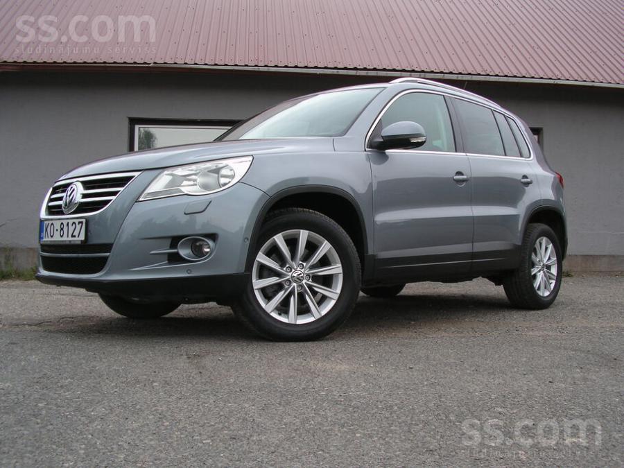 Grey Volkswagen Tiguan 2008 in Riga, with an engine capacity of 2.00 L and mileage of 0 thousand km for 5650 €, photo 3 on AUTOMOTO.COM.LV