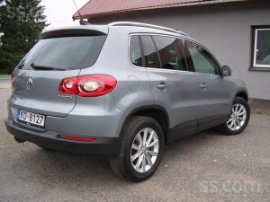 Grey Volkswagen Tiguan 2008 in Riga, with an engine capacity of 2.00 L and mileage of 0 thousand km for 5650 €, photo 11 on AUTOMOTO.COM.LV
