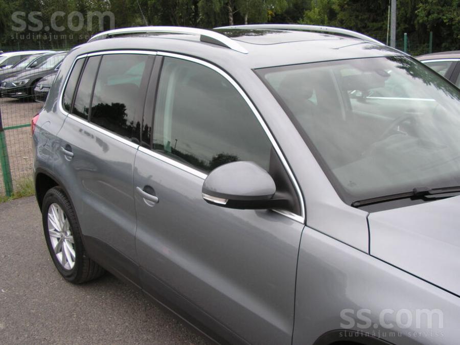 Grey Volkswagen Tiguan 2008 in Riga, with an engine capacity of 2.00 L and mileage of 0 thousand km for 5650 €, photo 12 on AUTOMOTO.COM.LV