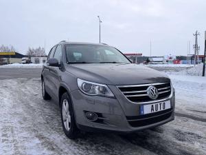 Pelēks Volkswagen Tiguan 2009 Tauragė, ar dzinēja tilpumu 1.97 L un nobraukumu 267 tūkst. km par 6499 €, foto  vietnē AUTOMOTO.COM.LV