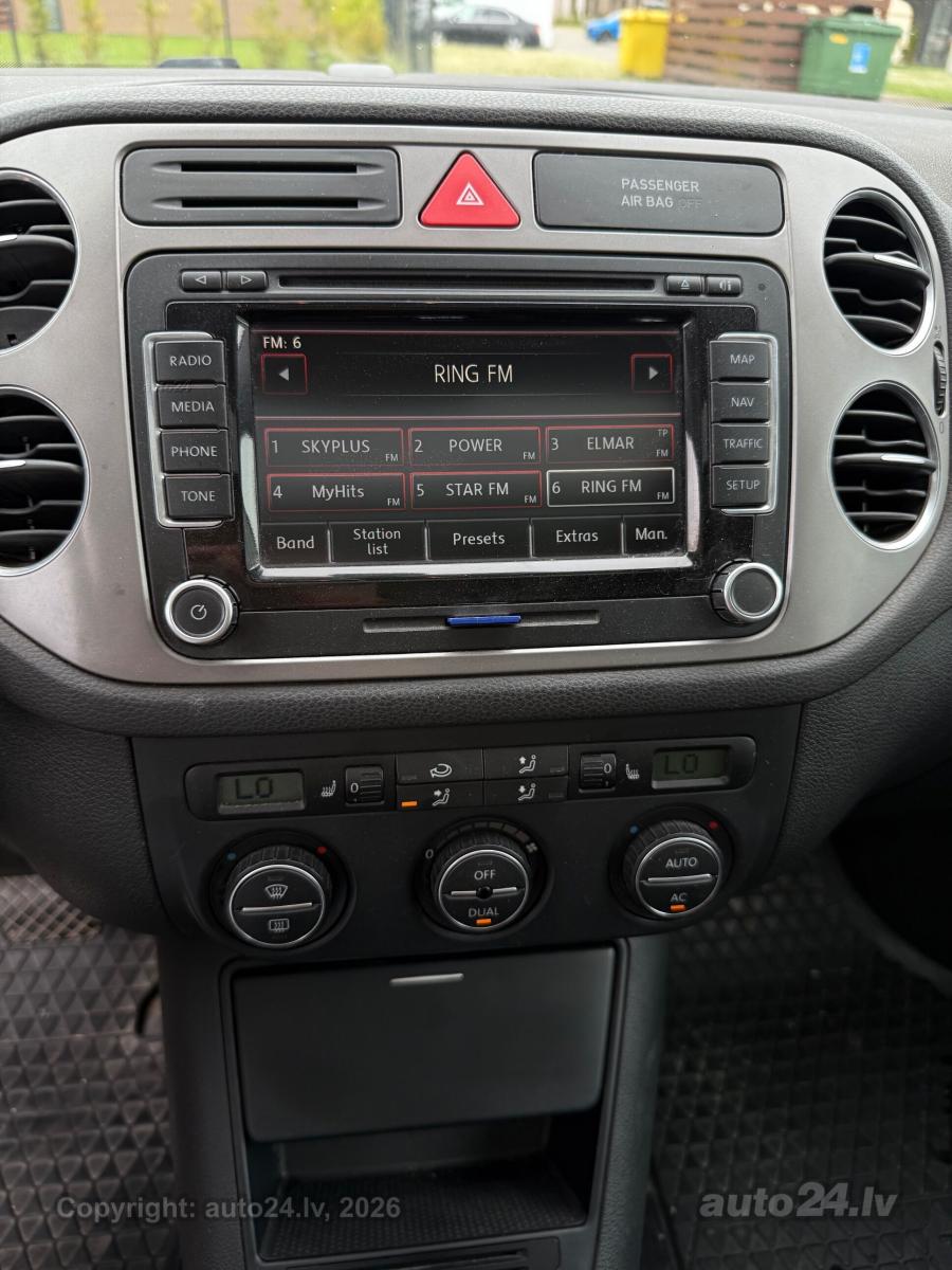 Pelēks Volkswagen Tiguan 2009 Tartu, ar dzinēja tilpumu 2.00 L un nobraukumu 290 tūkst. km par 3999 €, foto 14 vietnē AUTOMOTO.COM.LV