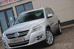 Grey Volkswagen Tiguan 2009 in Tukums, with an engine capacity of 2.00 L and mileage of 138 thousand km for 6969 €, photo 8 on AUTOMOTO.COM.LV