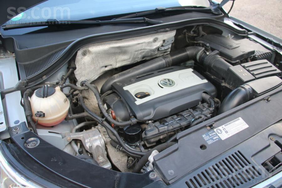 Grey Volkswagen Tiguan 2009 in Tukums, with an engine capacity of 2.00 L and mileage of 138 thousand km for 6969 €, photo 24 on AUTOMOTO.COM.LV