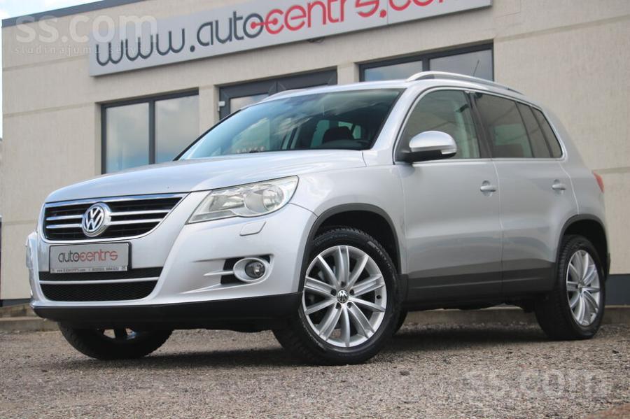 Grey Volkswagen Tiguan 2009 in Tukums, with an engine capacity of 2.00 L and mileage of 138 thousand km for 6969 €, photo 25 on AUTOMOTO.COM.LV