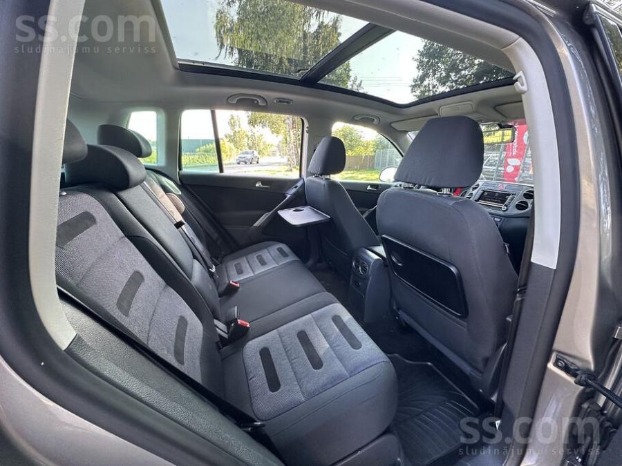 Grey Volkswagen Tiguan 2009 in Riga, with an engine capacity of 2.00 L and mileage of 232 thousand km for 6290 €, photo 17 on AUTOMOTO.COM.LV