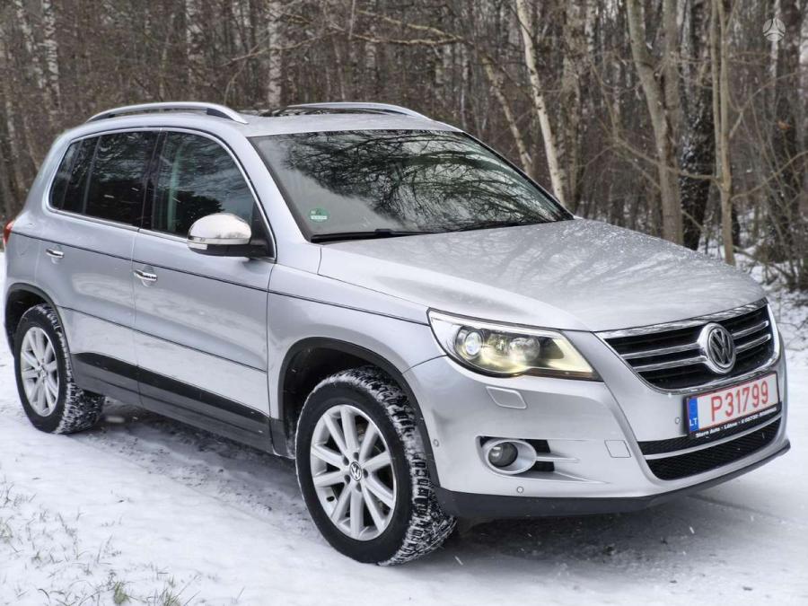 Pelēks Volkswagen Tiguan 2010 Šauļi, ar dzinēja tilpumu 1.97 L un nobraukumu 166 tūkst. km par 6700 €, foto 3 vietnē AUTOMOTO.COM.LV