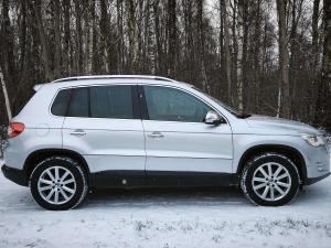 Pelēks Volkswagen Tiguan 2010 Šauļi, ar dzinēja tilpumu 1.97 L un nobraukumu 166 tūkst. km par 6700 €, foto 4 vietnē AUTOMOTO.COM.LV