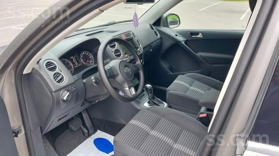 Pelēks Volkswagen Tiguan 2010 Alūksne, ar dzinēja tilpumu 2.00 L un nobraukumu 0 tūkst. km par 5200 €, foto 15 vietnē AUTOMOTO.COM.LV