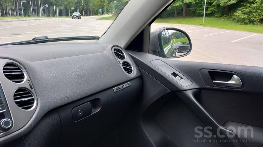 Pelēks Volkswagen Tiguan 2010 Alūksne, ar dzinēja tilpumu 2.00 L un nobraukumu 0 tūkst. km par 5200 €, foto 22 vietnē AUTOMOTO.COM.LV