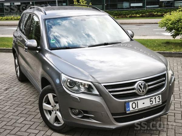 Pelēks Volkswagen Tiguan 2010 Jelgava, ar dzinēja tilpumu 1.40 L un nobraukumu 0 tūkst. km par 5490 €, foto 2 vietnē AUTOMOTO.COM.LV