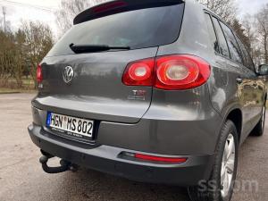 Grey Volkswagen Tiguan 2011 in Jelgava, with an engine capacity of 1.40 L and mileage of 186 thousand km for 6295 €, photo 30 on AUTOMOTO.COM.LV
