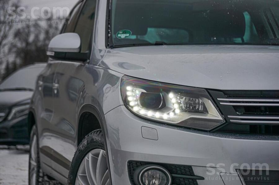 Pelēks Volkswagen Tiguan 2011 Rīga, ar dzinēja tilpumu 2.00 L un nobraukumu 160 tūkst. km par 11990 €, foto 5 vietnē AUTOMOTO.COM.LV