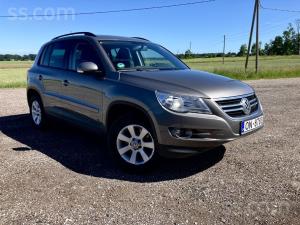 Grey Volkswagen Tiguan 2011 in Talsi, with an engine capacity of 2.00 L and mileage of 205 thousand km for 7999 €, photo  on AUTOMOTO.COM.LV