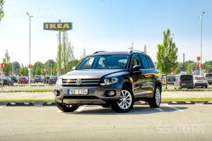 Grey Volkswagen Tiguan 2011 in Riga, with an engine capacity of 2.00 L and mileage of 202 thousand km for 8590 €, photo  on AUTOMOTO.COM.LV