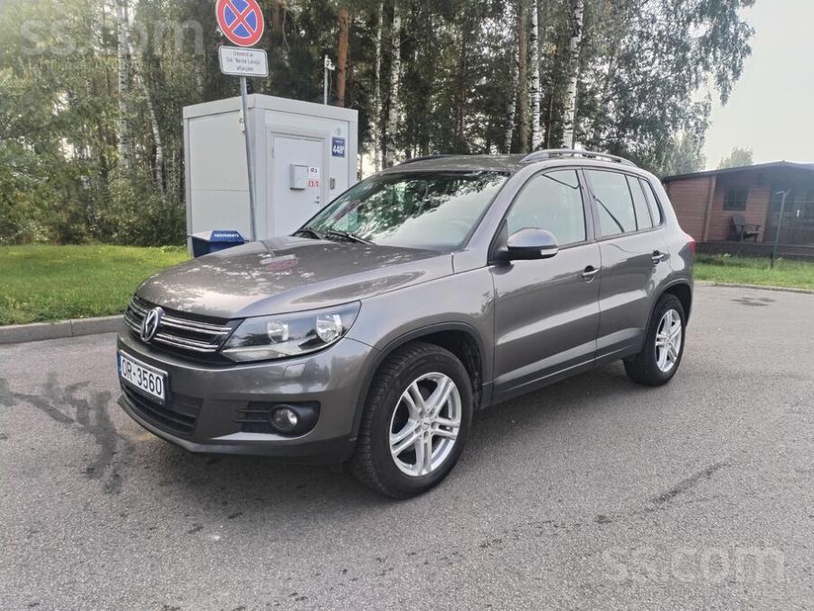 Pelēks Volkswagen Tiguan 2011 Rīga, ar dzinēja tilpumu 2.00 L un nobraukumu 201 tūkst. km par 7650 €, foto 1 vietnē AUTOMOTO.COM.LV