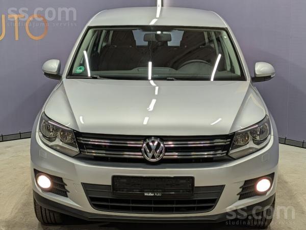 Grey Volkswagen Tiguan 2011 in Jurmala, with an engine capacity of 1.40 L and mileage of 243 thousand km for 6950 €, photo 10 on AUTOMOTO.COM.LV