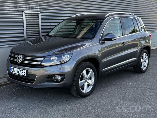 Pelēks Volkswagen Tiguan 2012 Rīga, ar dzinēja tilpumu 1.40 L un nobraukumu 208 tūkst. km par 8500 €, foto 1 vietnē AUTOMOTO.COM.LV