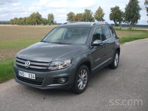 Pelēks Volkswagen Tiguan 2012 Rīga, ar dzinēja tilpumu 2.00 L un nobraukumu 329 tūkst. km par 8700 €, foto  vietnē AUTOMOTO.COM.LV