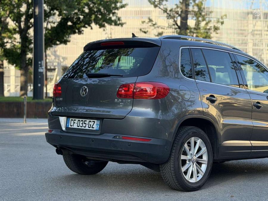Grey Volkswagen Tiguan 2012 in Taurage, with an engine capacity of 1.97 L and mileage of 185 thousand km for 8300 €, photo 26 on AUTOMOTO.COM.LV
