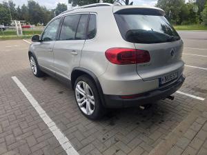 Grey Volkswagen Tiguan 2012 in Vilnius, with an engine capacity of 2.00 L and mileage of 242 thousand km for 4300 €, photo 6 on AUTOMOTO.COM.LV