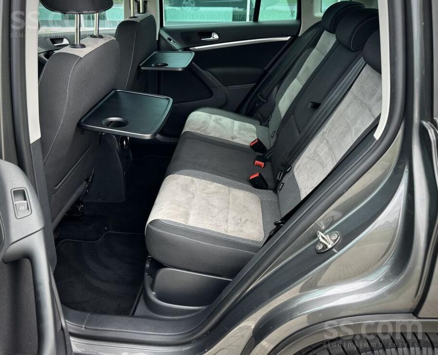 Pelēks Volkswagen Tiguan 2012 Rēzekne, ar dzinēja tilpumu 2.00 L un nobraukumu 183 tūkst. km par 10990 €, foto 15 vietnē AUTOMOTO.COM.LV