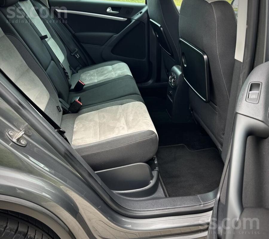 Pelēks Volkswagen Tiguan 2012 Rēzekne, ar dzinēja tilpumu 2.00 L un nobraukumu 183 tūkst. km par 10990 €, foto 16 vietnē AUTOMOTO.COM.LV