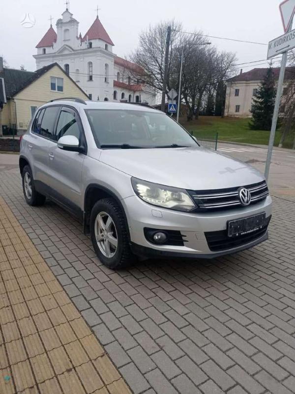Pelēks Volkswagen Tiguan 2013 Raseiniai, ar dzinēja tilpumu 1.97 L un nobraukumu 233 tūkst. km par 6800 €, foto 2 vietnē AUTOMOTO.COM.LV