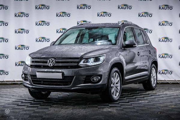 Grey Volkswagen Tiguan 2013 in Kaunas, with an engine capacity of 1.40 L and mileage of 0 thousand km for 9490 €, photo 1 on AUTOMOTO.COM.LV
