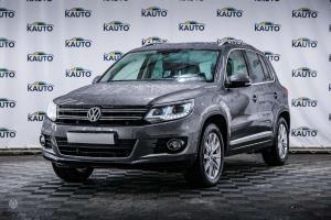 Grey Volkswagen Tiguan 2013 in Kaunas, with an engine capacity of 1.40 L and mileage of 0 thousand km for 9490 €, photo  on AUTOMOTO.COM.LV