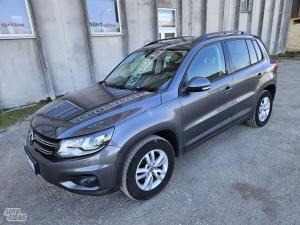 Grey Volkswagen Tiguan 2013 in Mazeikiai, with an engine capacity of 2.00 L and mileage of 314 thousand km for 5700 €, photo  on AUTOMOTO.COM.LV