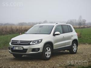 Pelēks Volkswagen Tiguan 2013 Rīga, ar dzinēja tilpumu 2.00 L un nobraukumu 201 tūkst. km par 8299 €, foto  vietnē AUTOMOTO.COM.LV