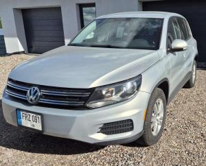Grey Volkswagen Tiguan 2013 in Marijampole, with an engine capacity of 1.98 L and mileage of 230 thousand km for 3200 €, photo 4 on AUTOMOTO.COM.LV