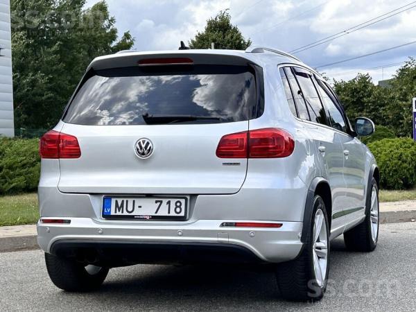 Grey Volkswagen Tiguan 2013 in Riga, with an engine capacity of 2.00 L and mileage of 297 thousand km for 6750 €, photo 7 on AUTOMOTO.COM.LV