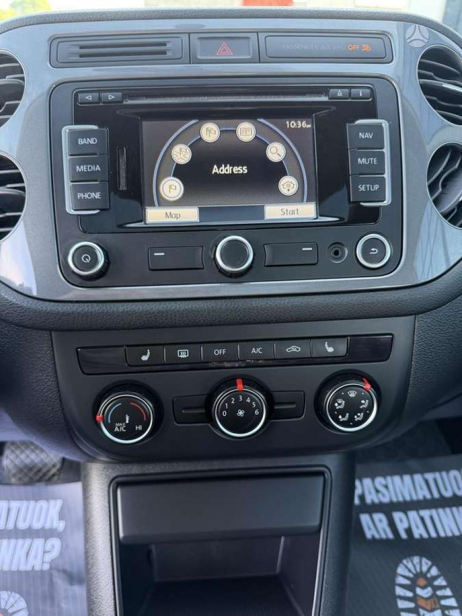Pelēks Volkswagen Tiguan 2013 Kretinga, ar dzinēja tilpumu 1.98 L un nobraukumu 181 tūkst. km par 7500 €, foto 14 vietnē AUTOMOTO.COM.LV