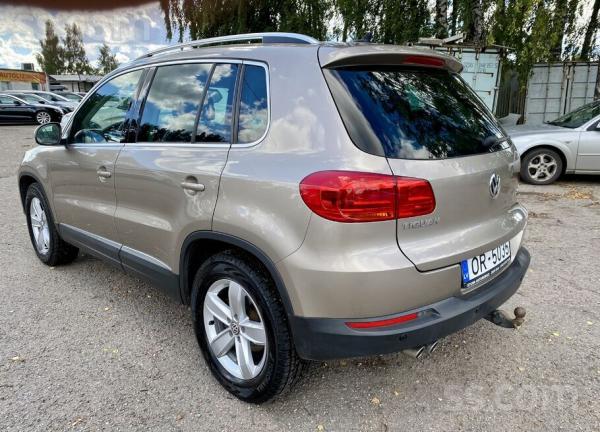 Grey Volkswagen Tiguan 2013 in Riga, with an engine capacity of 2.00 L and mileage of 0 thousand km for 8590 €, photo 7 on AUTOMOTO.COM.LV