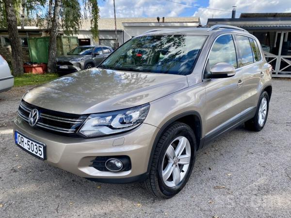 Grey Volkswagen Tiguan 2013 in Riga, with an engine capacity of 2.00 L and mileage of 0 thousand km for 8590 €, photo 1 on AUTOMOTO.COM.LV