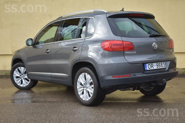 Pelēks Volkswagen Tiguan 2013 Talsi, ar dzinēja tilpumu 1.40 L un nobraukumu 116 tūkst. km par 8900 €, foto 3 vietnē AUTOMOTO.COM.LV