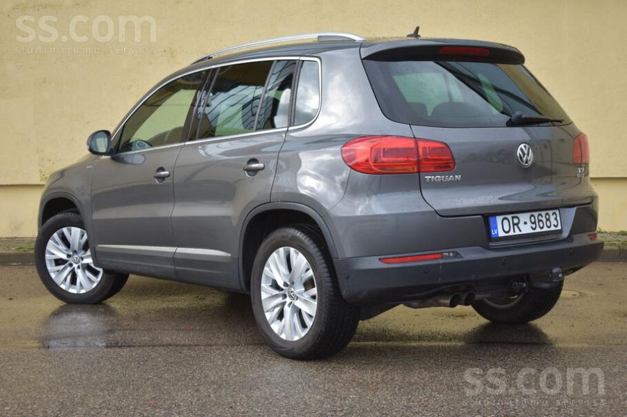 Pelēks Volkswagen Tiguan 2013 Talsi, ar dzinēja tilpumu 1.40 L un nobraukumu 116 tūkst. km par 8900 €, foto 3 vietnē AUTOMOTO.COM.LV